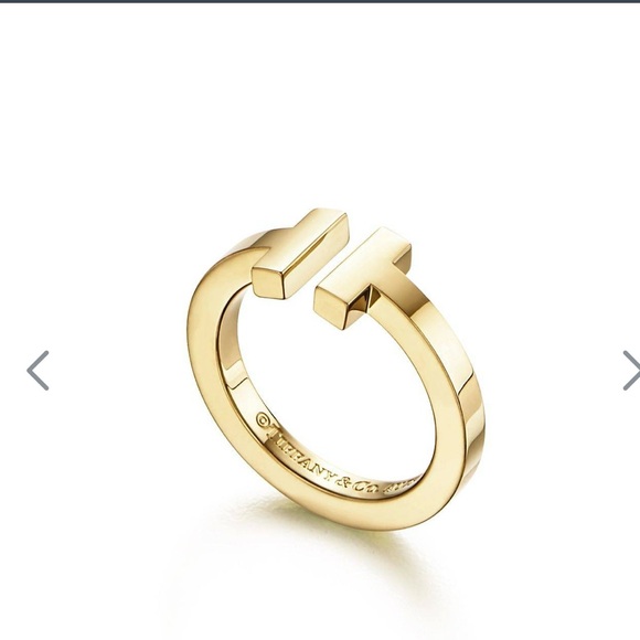 Jewelry | T Co Gold T Ring | Poshmark